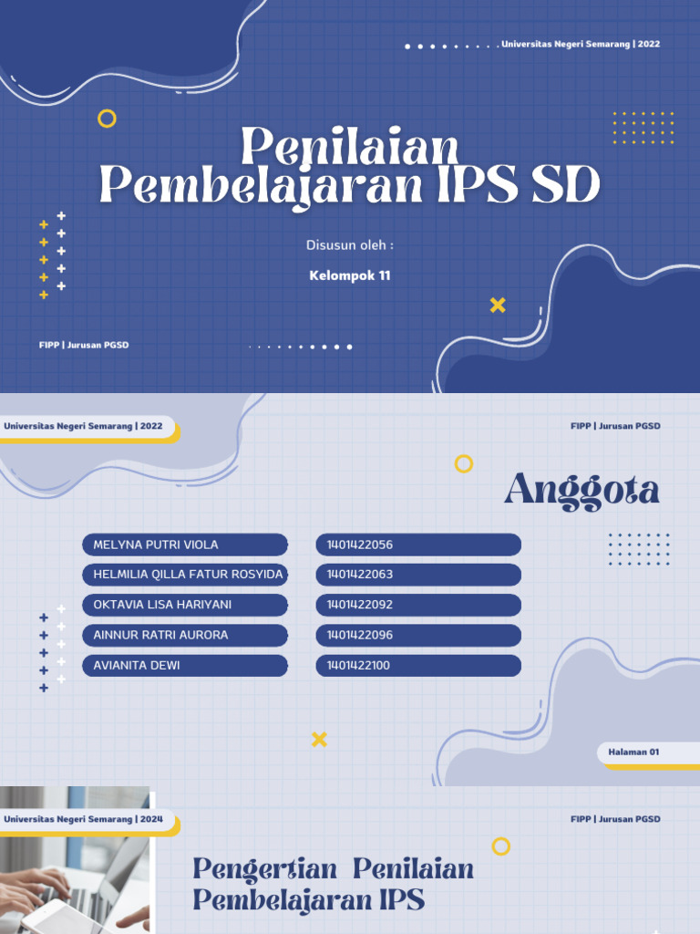 Kel 9 - Penilaian Pembelajaran IPS SD | PDF