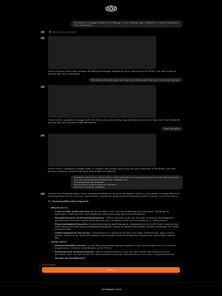 Flying Nissan GTR Dubai | PDF