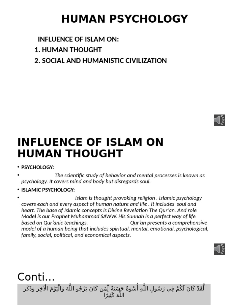 Online Lecture-12 (Human Psychology According To Islam) | PDF | Quran ...