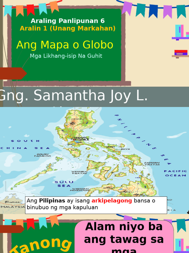 AP6 Q1 Aralin 1 GLOBO AT MAPA | PDF