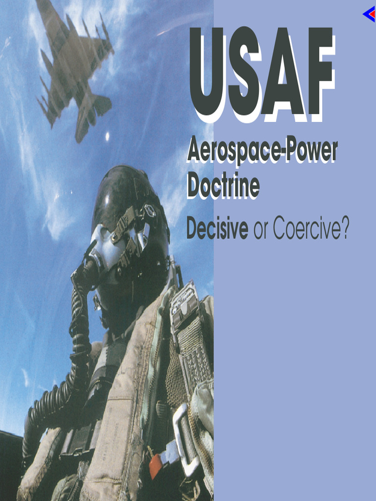 USAF Aerospace-Power Doctrine Analysis | PDF | Nato | United States Air ...