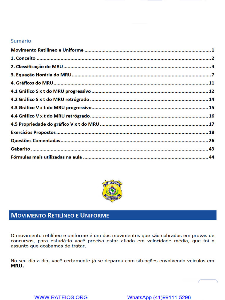 Aula1 Apostila1 R7USTHCHVM | PDF