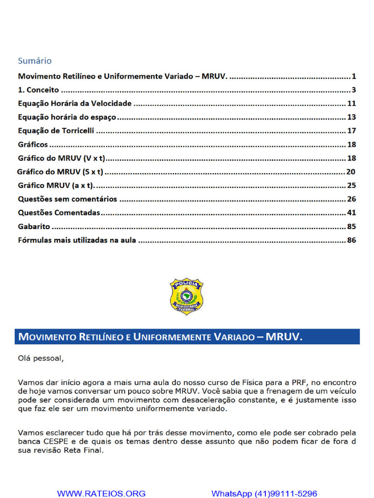 Aula2 Apostila1 5EFS612909 | PDF