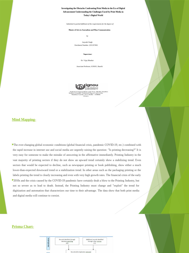 Challenges for Print Media in Digital Age | PDF | Journalism | Mass Media