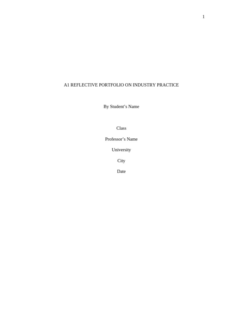 A1 Reflective Portfolio: Beef Industry Insights | PDF | Qualitative ...