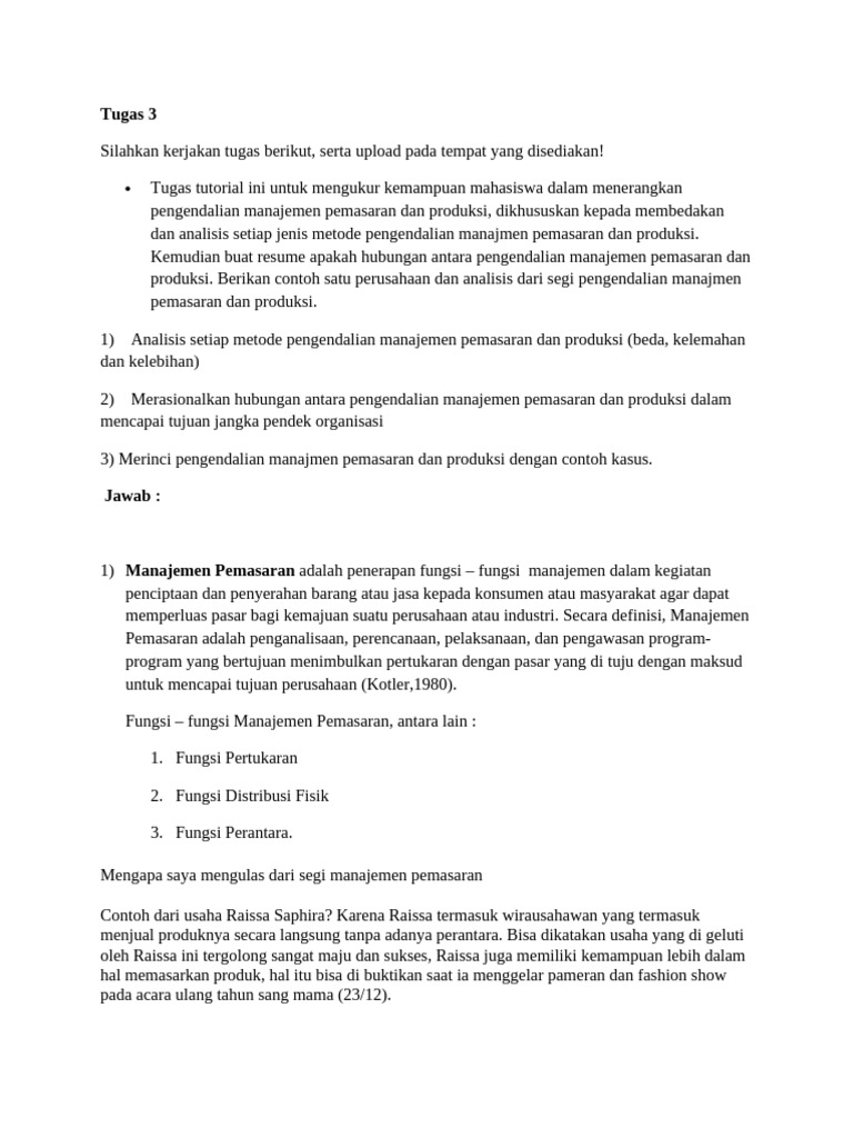 Tugas 3 EKSI4416 | PDF