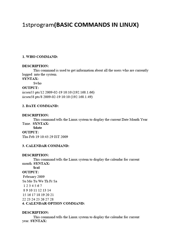 Os Lab Program Manual | PDF | Filename | Computer File