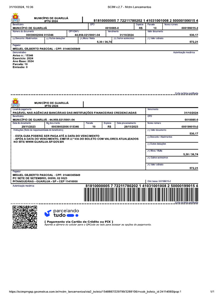 Iptu Atualizado | PDF