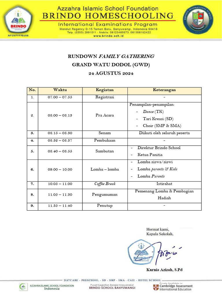 Rundown Family Gathering | PDF