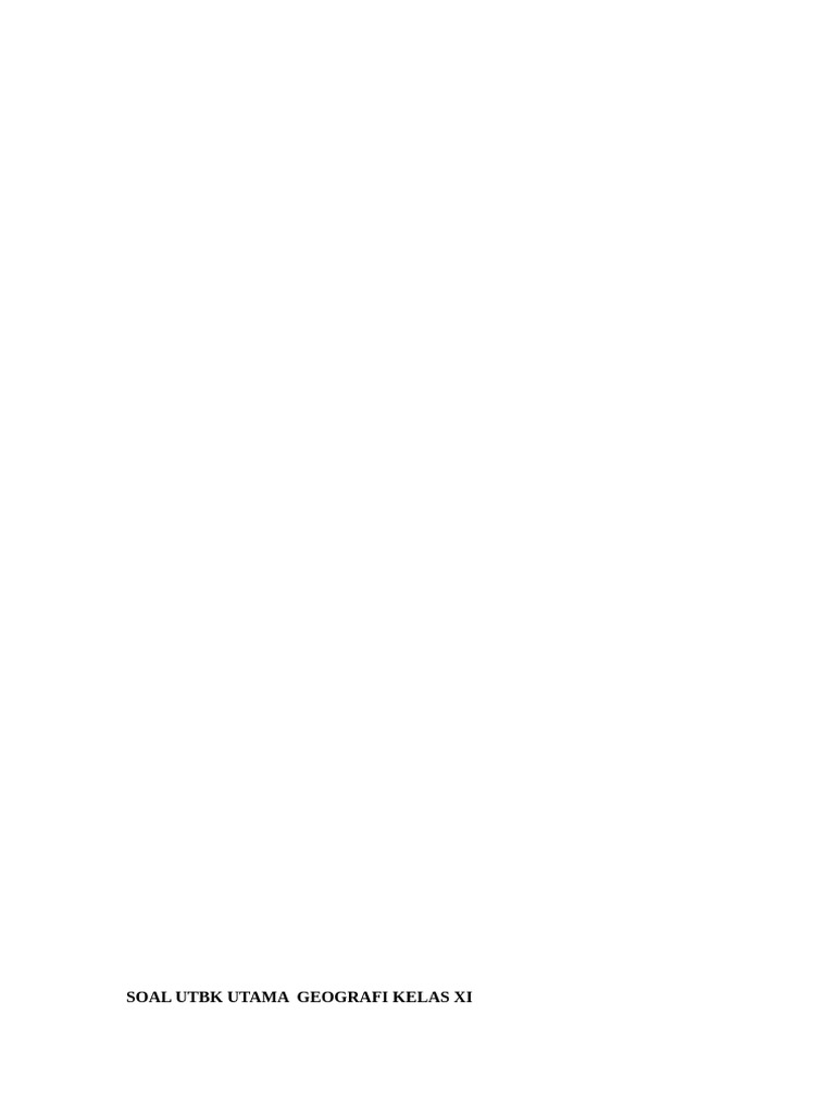 Soal Geo Utbk Asba Materi Kelas Xi | PDF
