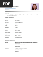 Resume 2 | PDF