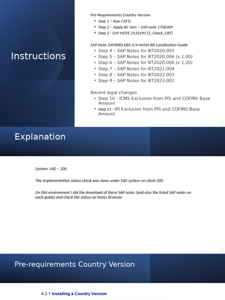 Additional SAP Notes | PDF | Computing
