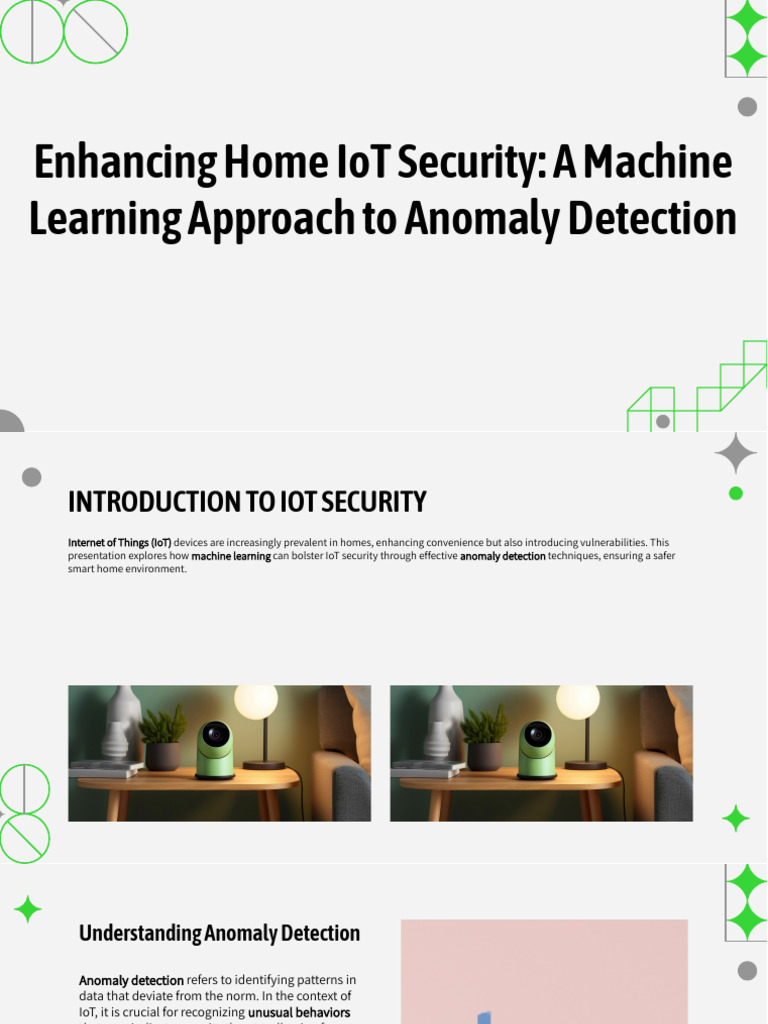 Slidesgo Enhancing Home Iot Security A Machine Learning Approach To Anomaly Detection ...