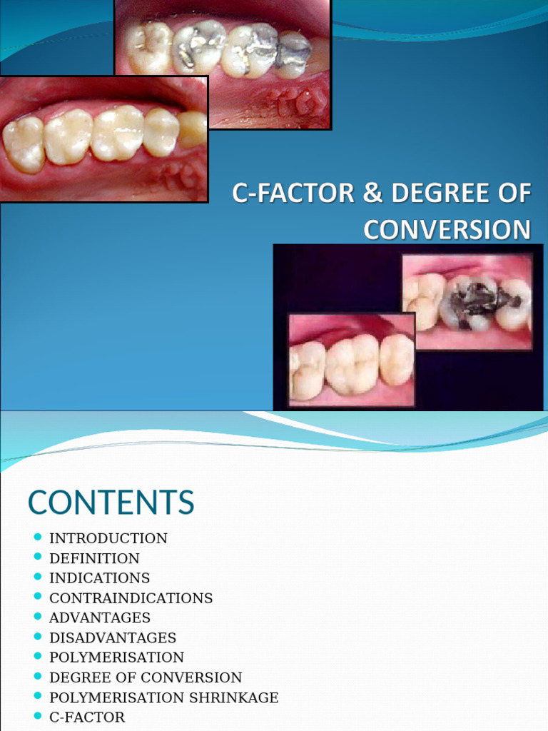 c factor | PDF | Dental Composite | Polymers