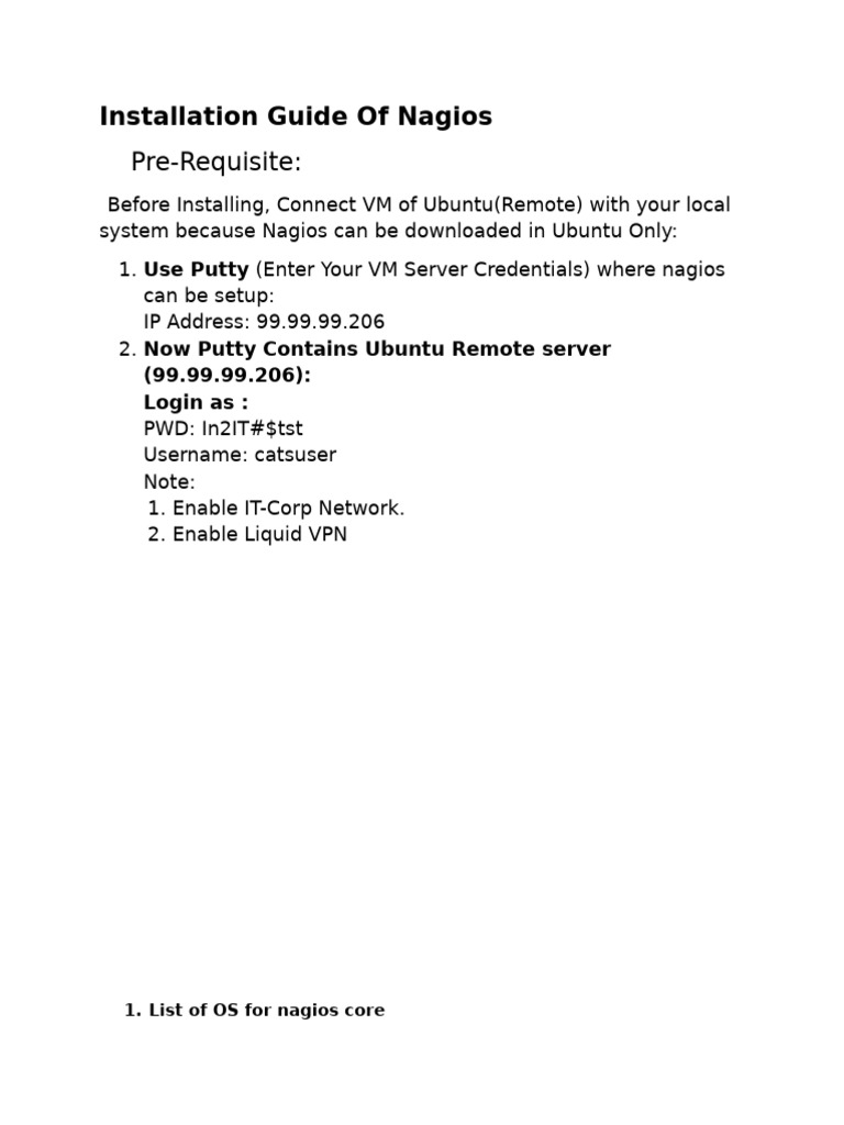 Nagios Installation Guide for Ubuntu | PDF | Sudo | Php
