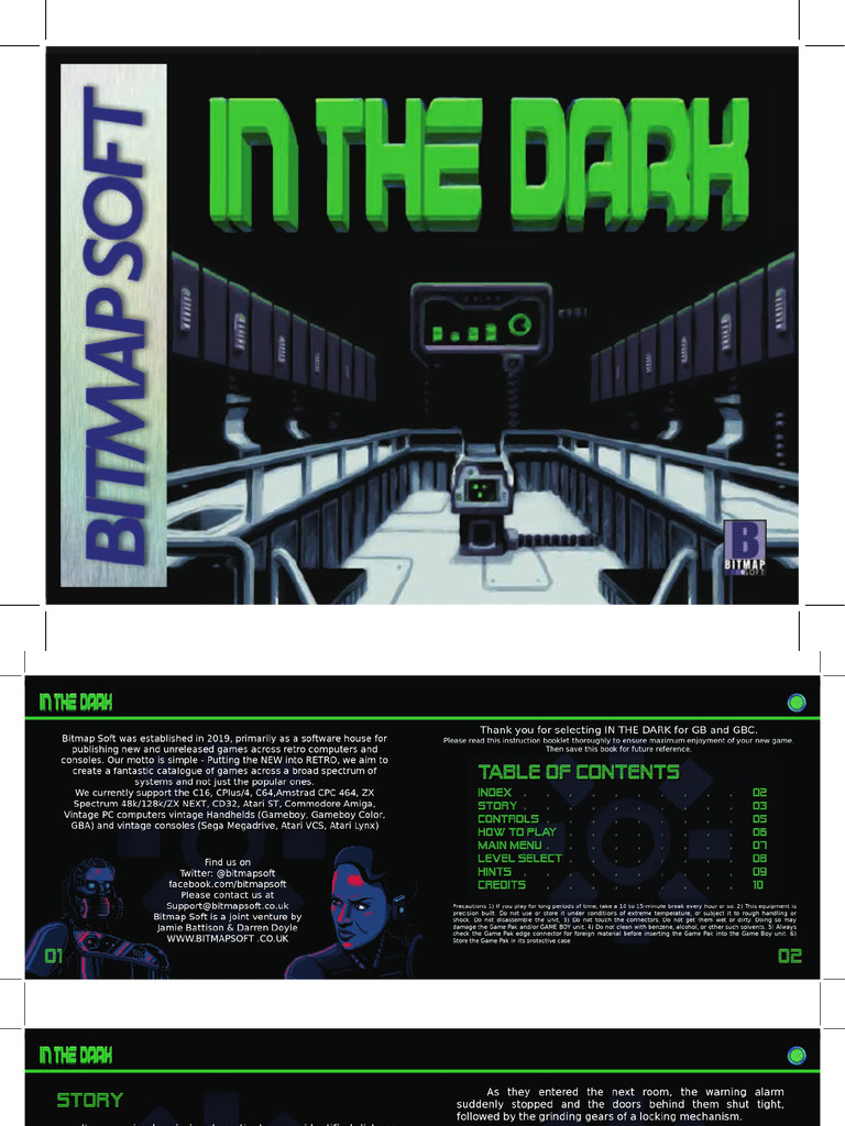 In The Dark Manual | PDF