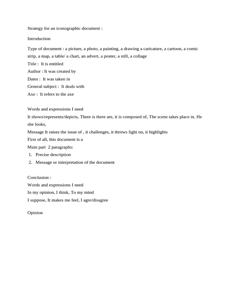 Strategy For An Iconographic Document | PDF | Career & Growth | Art