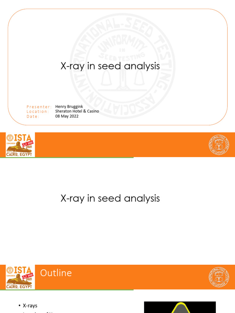 3-x-ray-in-seed-analysis-1 | PDF | X Ray | Optics