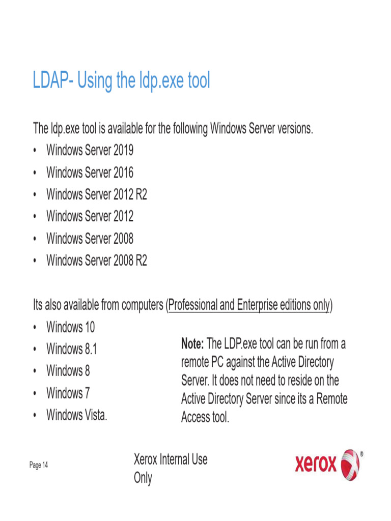 Using LDAP Tool | PDF | Active Directory | Microsoft Windows