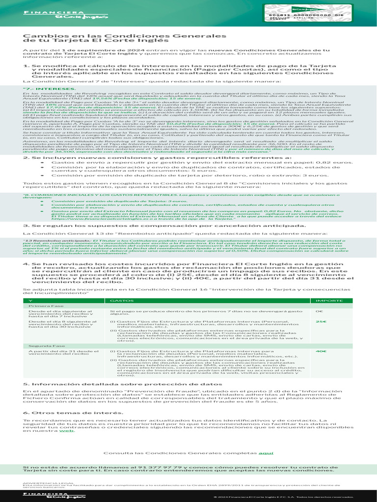Landing Clientes Teci Cas 01092024 | PDF | Interés | Tasa de porcentaje ...