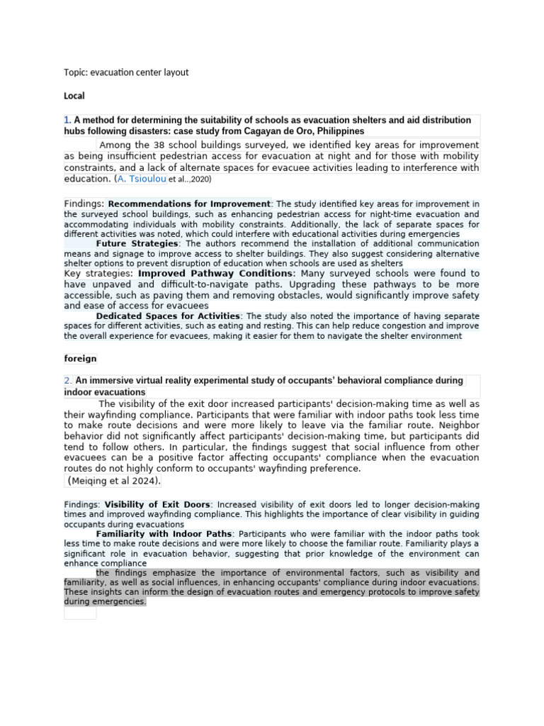 rrls_evacuation-center-layout | PDF | Emergency Evacuation