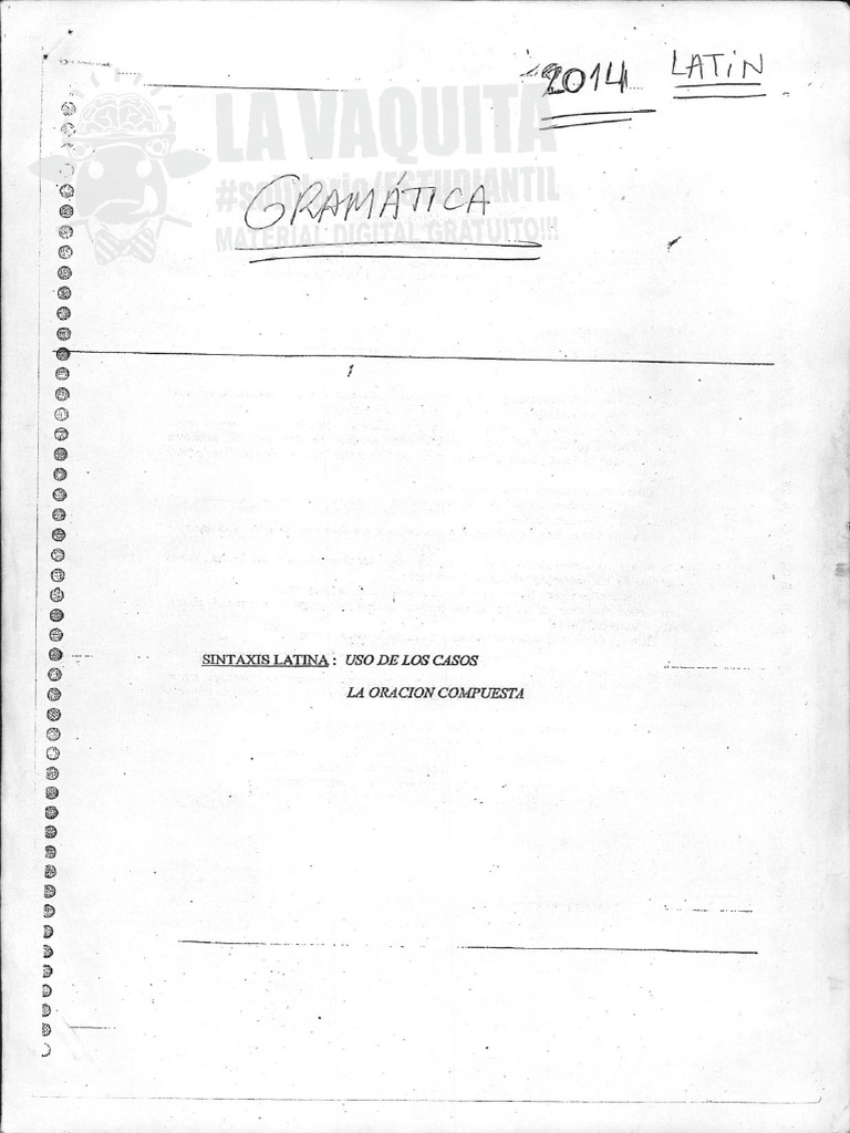 Latin Letras Parte 1 | PDF