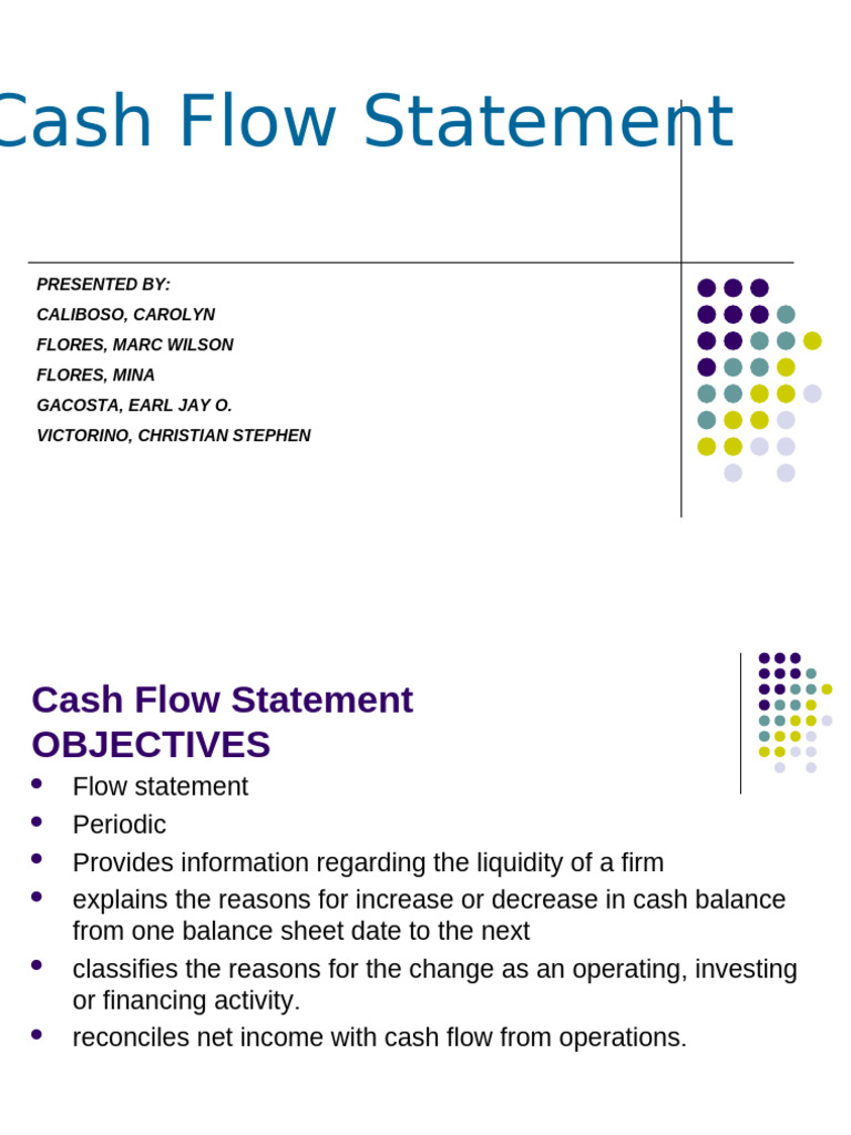 Understanding Cash Flow Statements | PDF | Expense | Debits And Credits