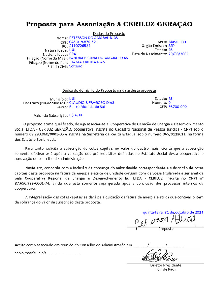 Gerac Ass | PDF | Brasil