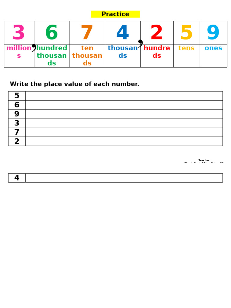 Grade 2_Place Value | PDF