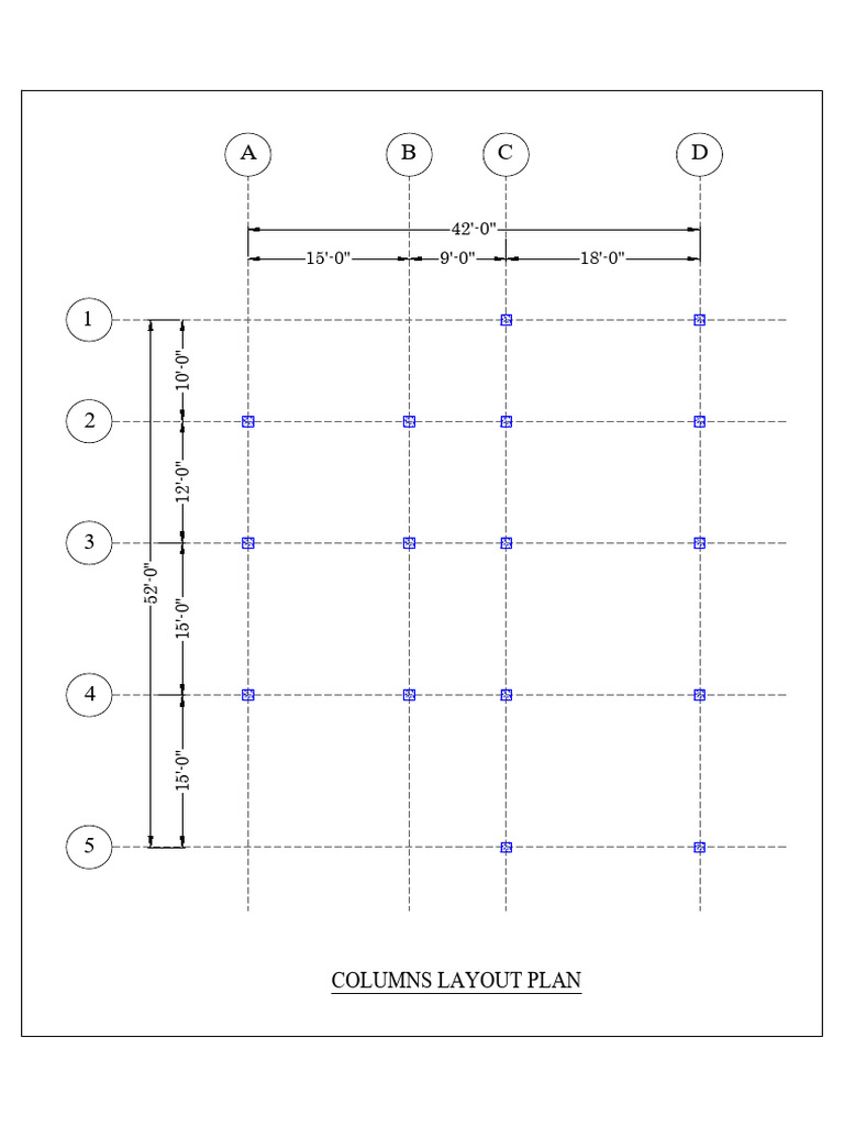 Column Layout Plan | PDF