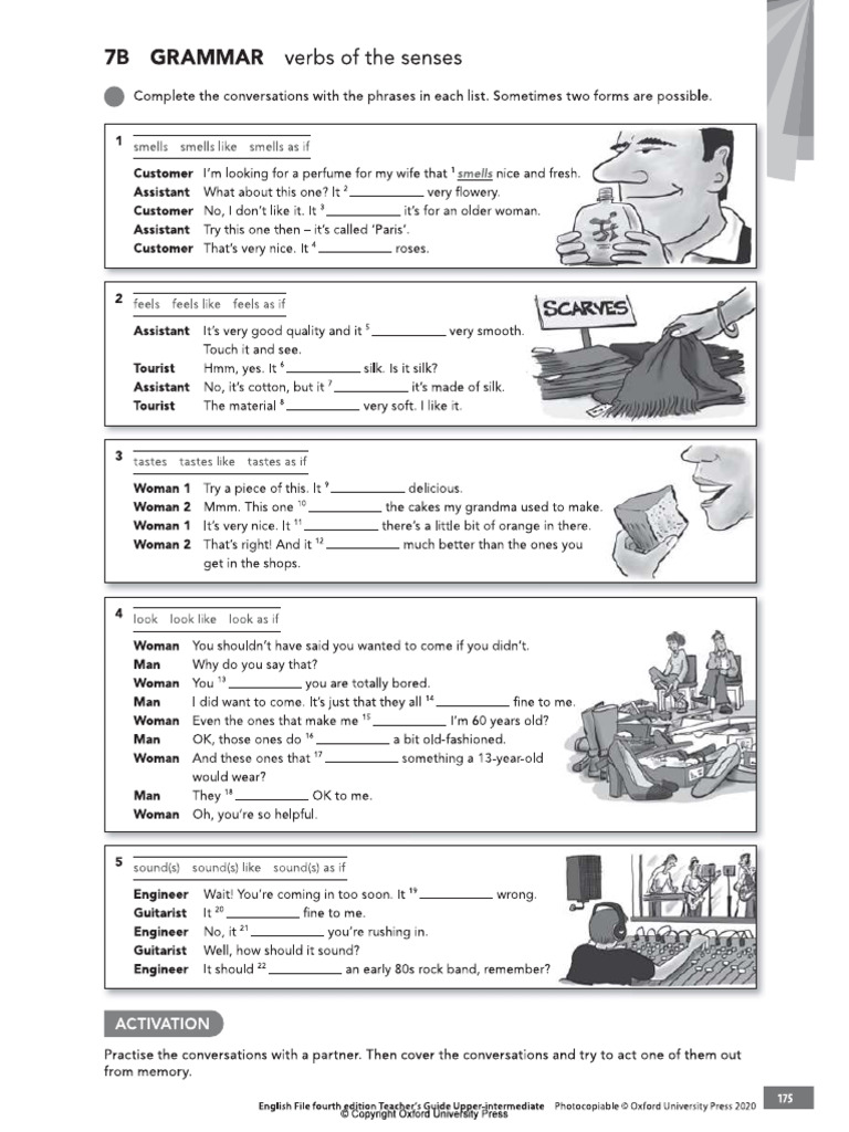 Verbs of Senses | PDF