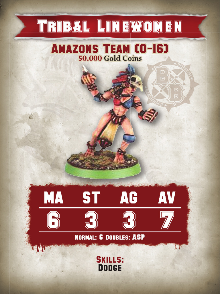 Blood Bowl - Player Cards | PDF
