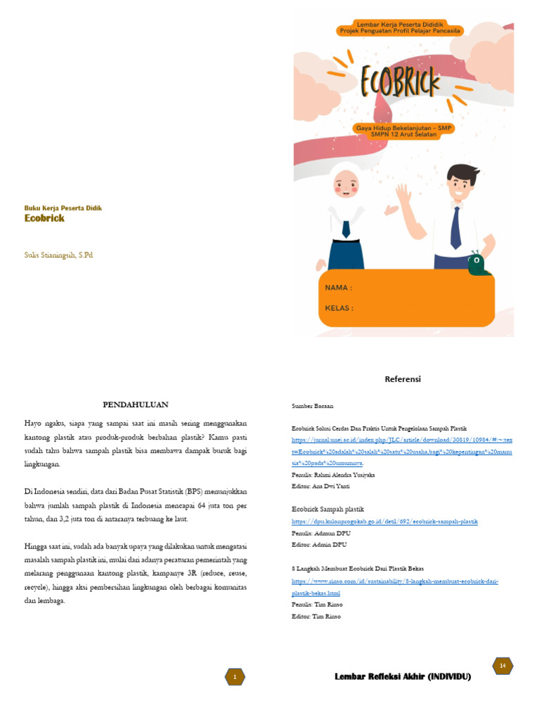 LKPD Ecobrick P5 | PDF