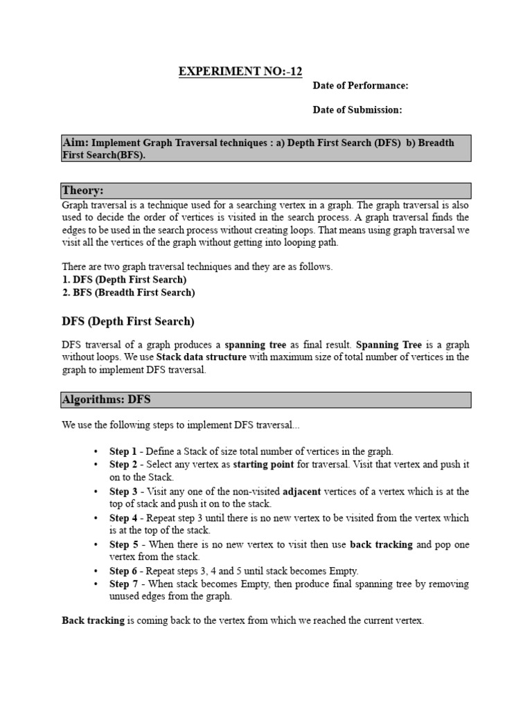12th.done | PDF | Vertex (Graph Theory) | Theoretical Computer Science