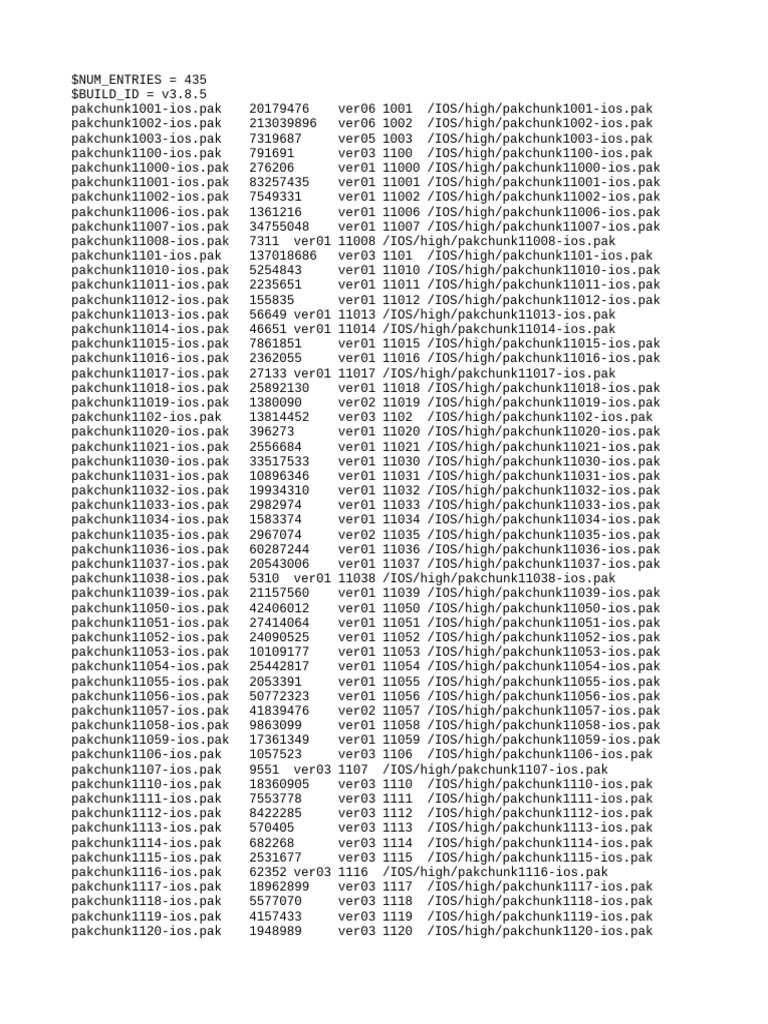 Cached Build Manifest | PDF