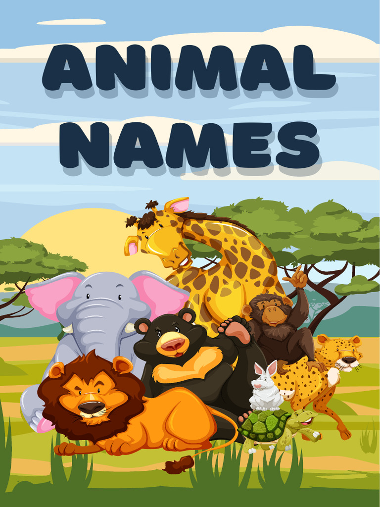 Animal Names | PDF