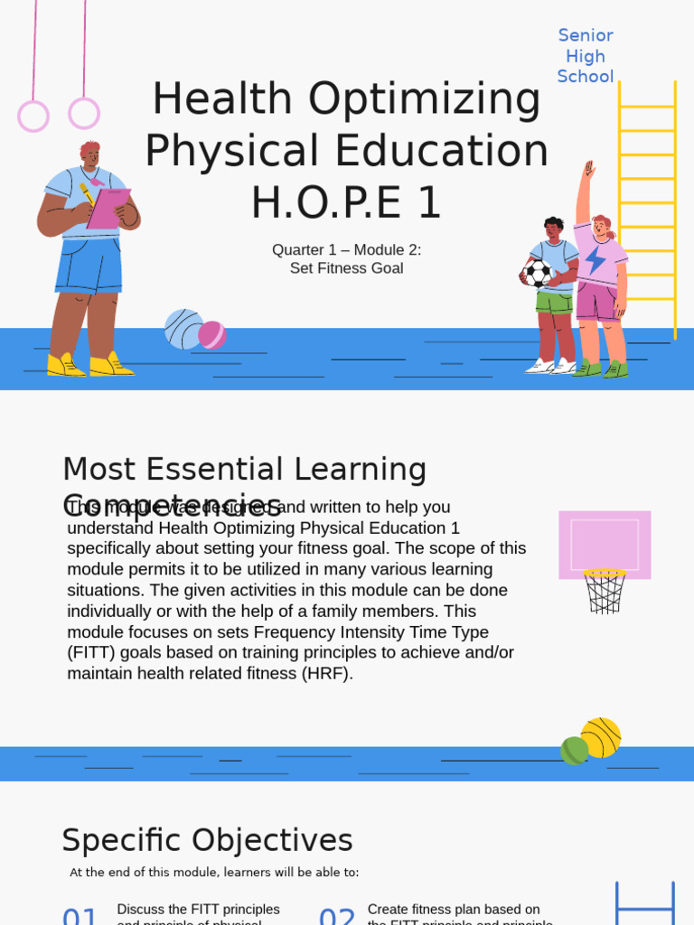 Q2 HOPE 1 MODULE 2 PowerPoint | PDF | Strength Training | Aerobic Exercise