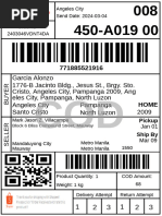 Sample JNT Waybill | PDF