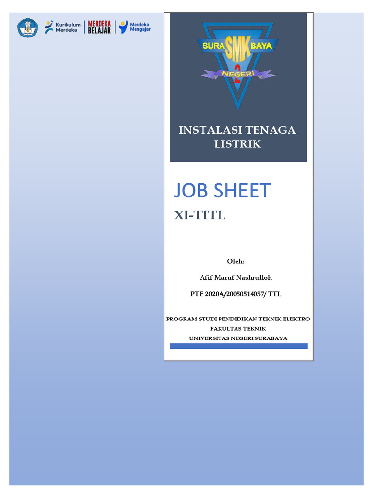 3-Phase Motor Control Job Sheets | PDF
