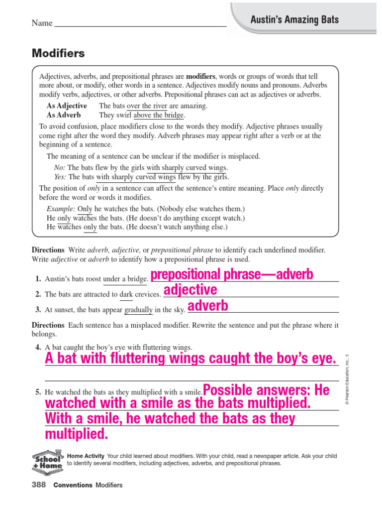 Understanding Modifiers in Writing | PDF | Adverb | Adjective