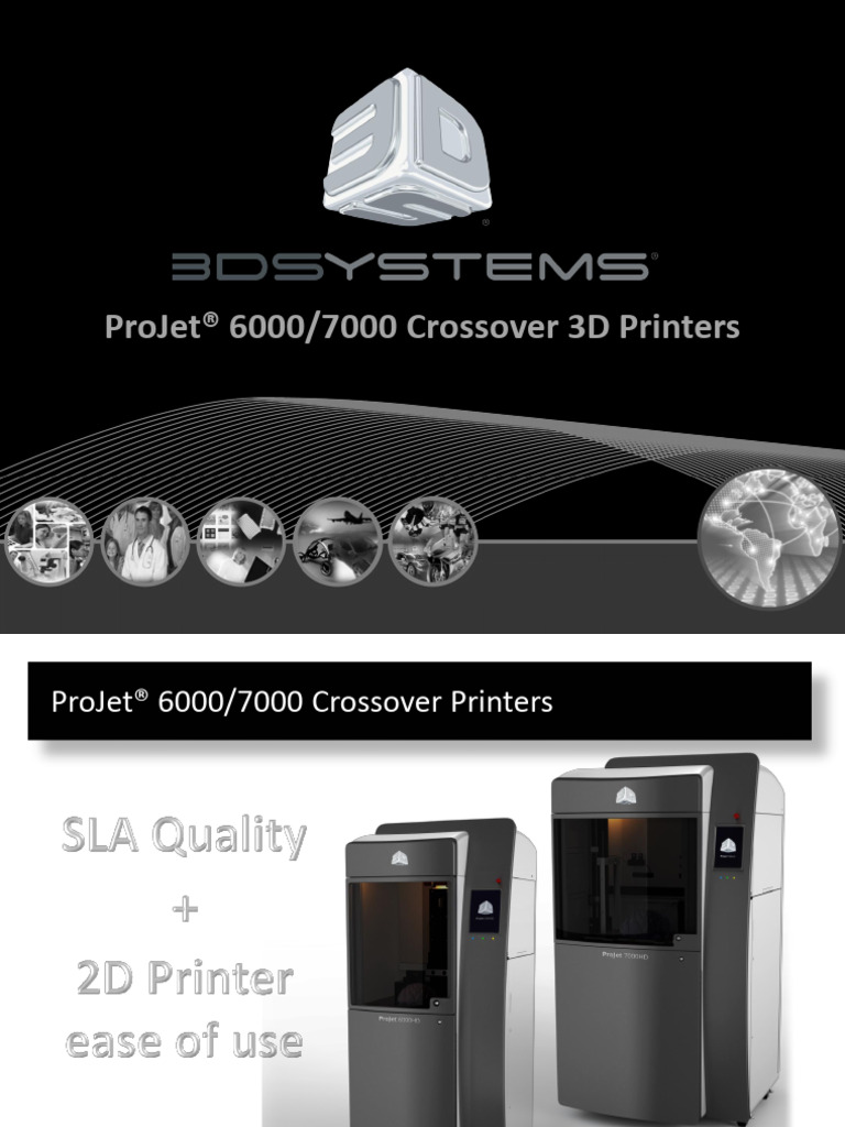 SLA_ProJet 6000-7000 | PDF | 3 D Printing | Open Source