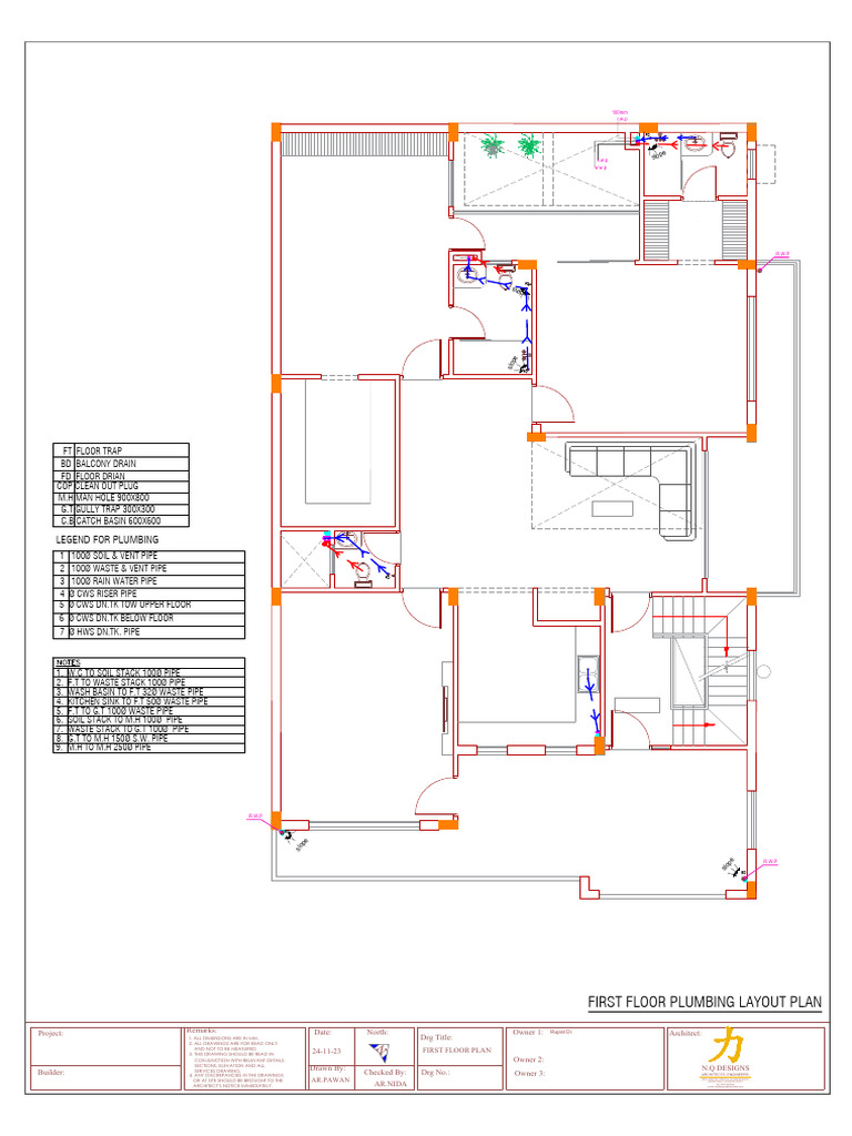 First Floor Elecrical Layout Plan | PDF | Hydraulic Engineering | Building Materials