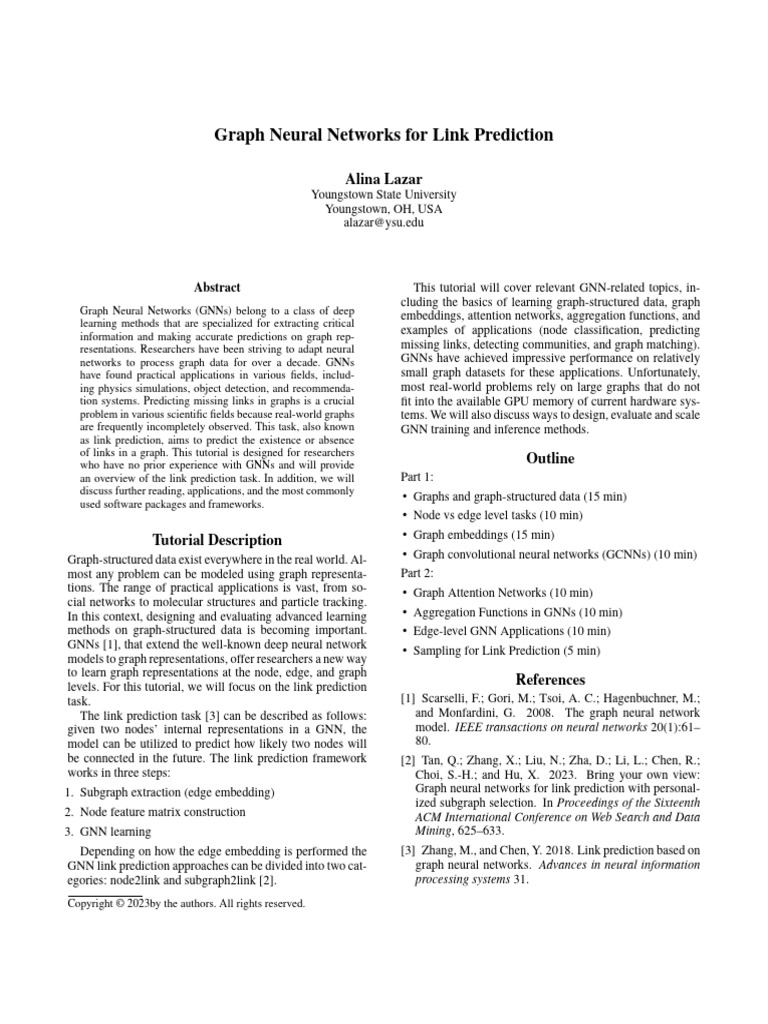 Flairs 36 GNN Tutorial 2 | PDF | Artificial Intelligence | Intelligence ...