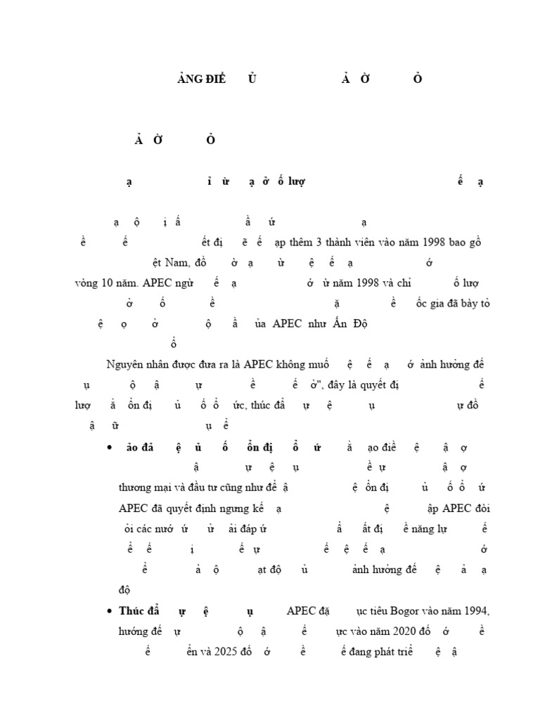 Nhóm 8 - Apec | PDF