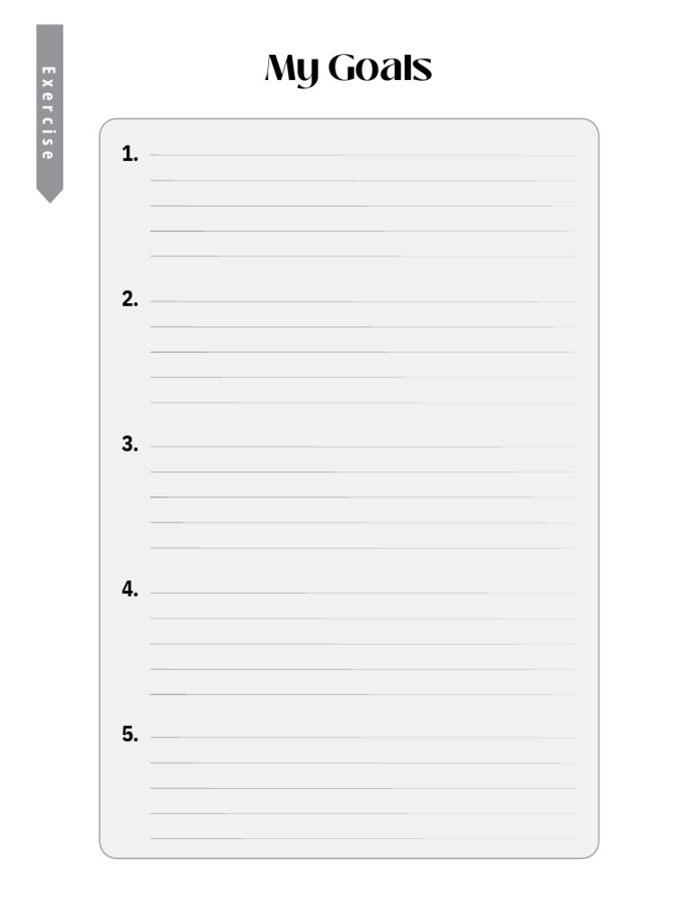 16 Goal Achievement Contract | PDF | Self-Improvement