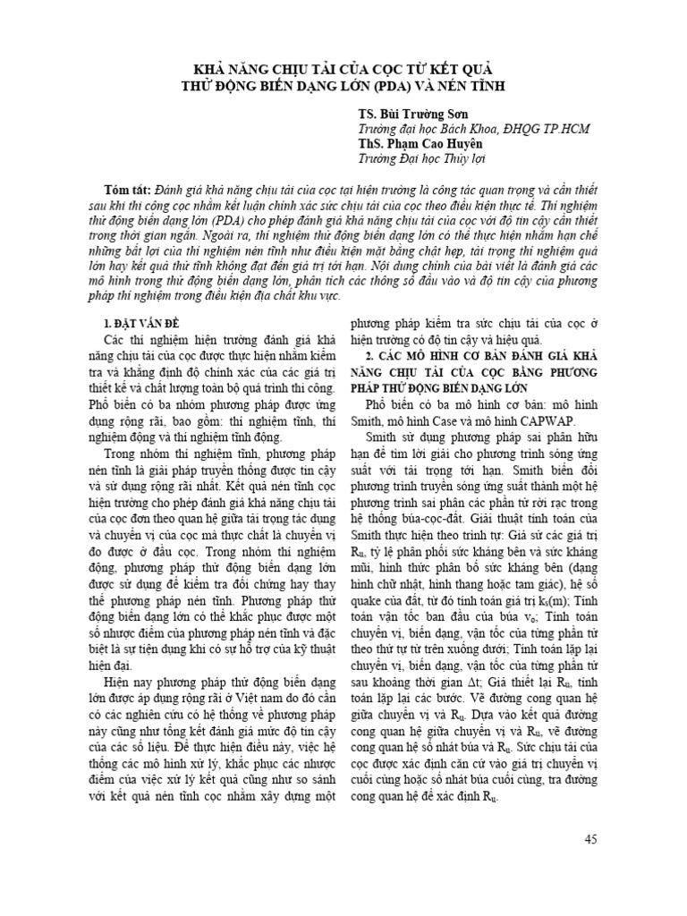 PDA - PP Thu Dong Bien Dang Lon | PDF