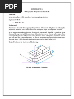 Tutorial 4-Orthographic Projections | PDF