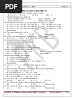 Grade 9 Unit - 1 Work Sheet | PDF | Mathematics