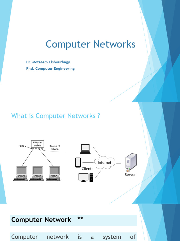 1.2 - Lecture 1 Computer Networks Introduction | PDF | Computer Network | Local Area Network