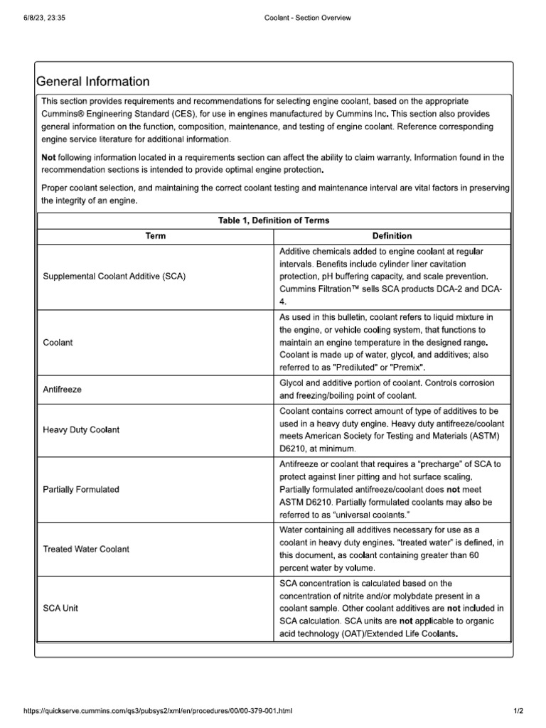 Coolant Pdf